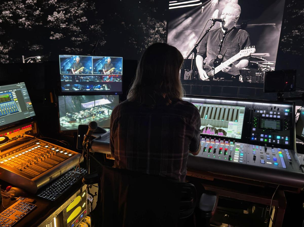 Solid State Logic Live L550 Plus at the Core of The Eagles Immersive Audio Set Up for Residency ...