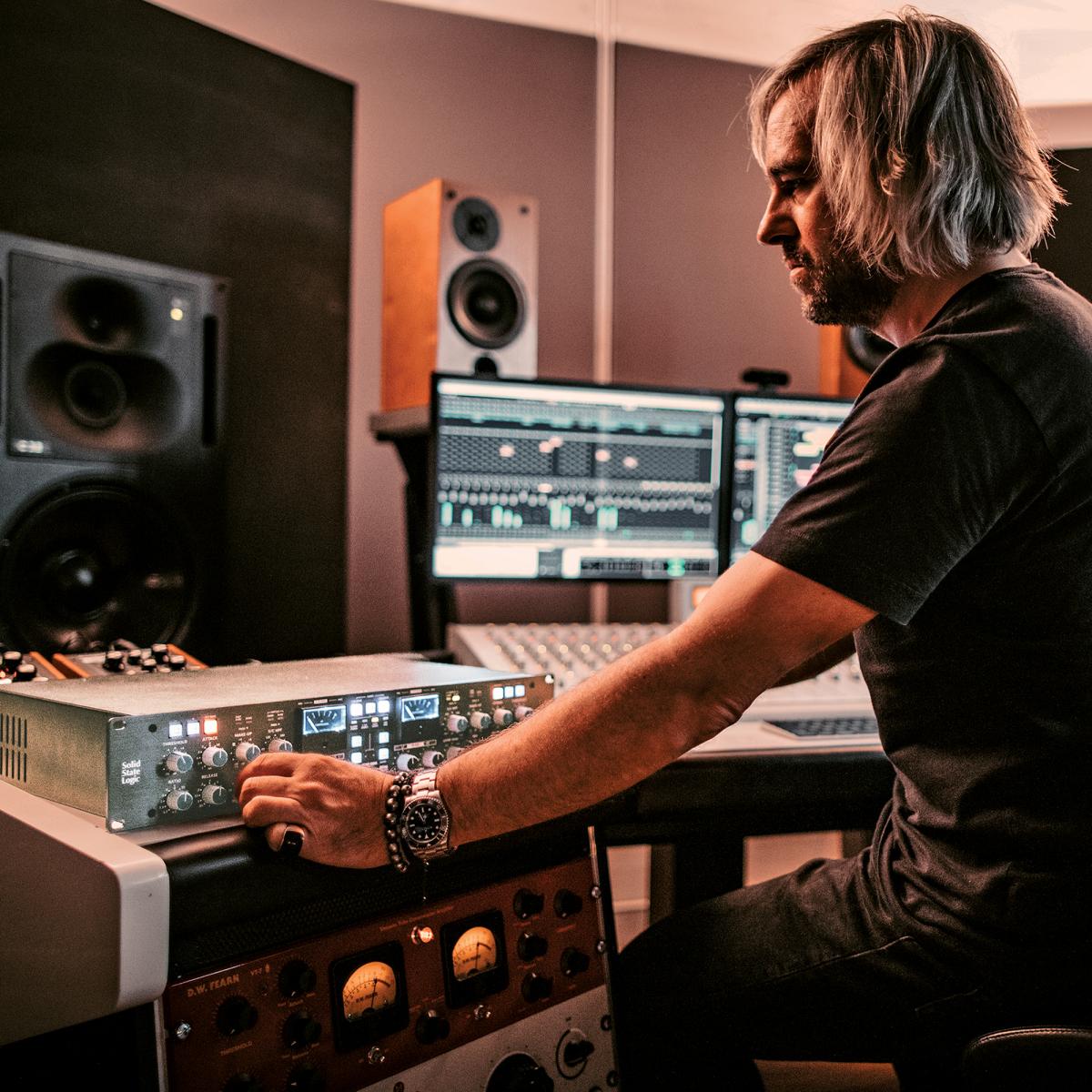 Hannes Bieger Expands Studio with SSL THE BUS+ Compressor