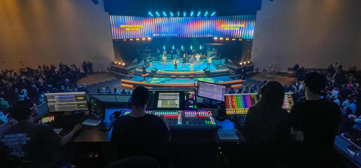 Comunhão Cristã Abba Church in Brazil Implements Solid State Logic SSL Live at both FOH and ...