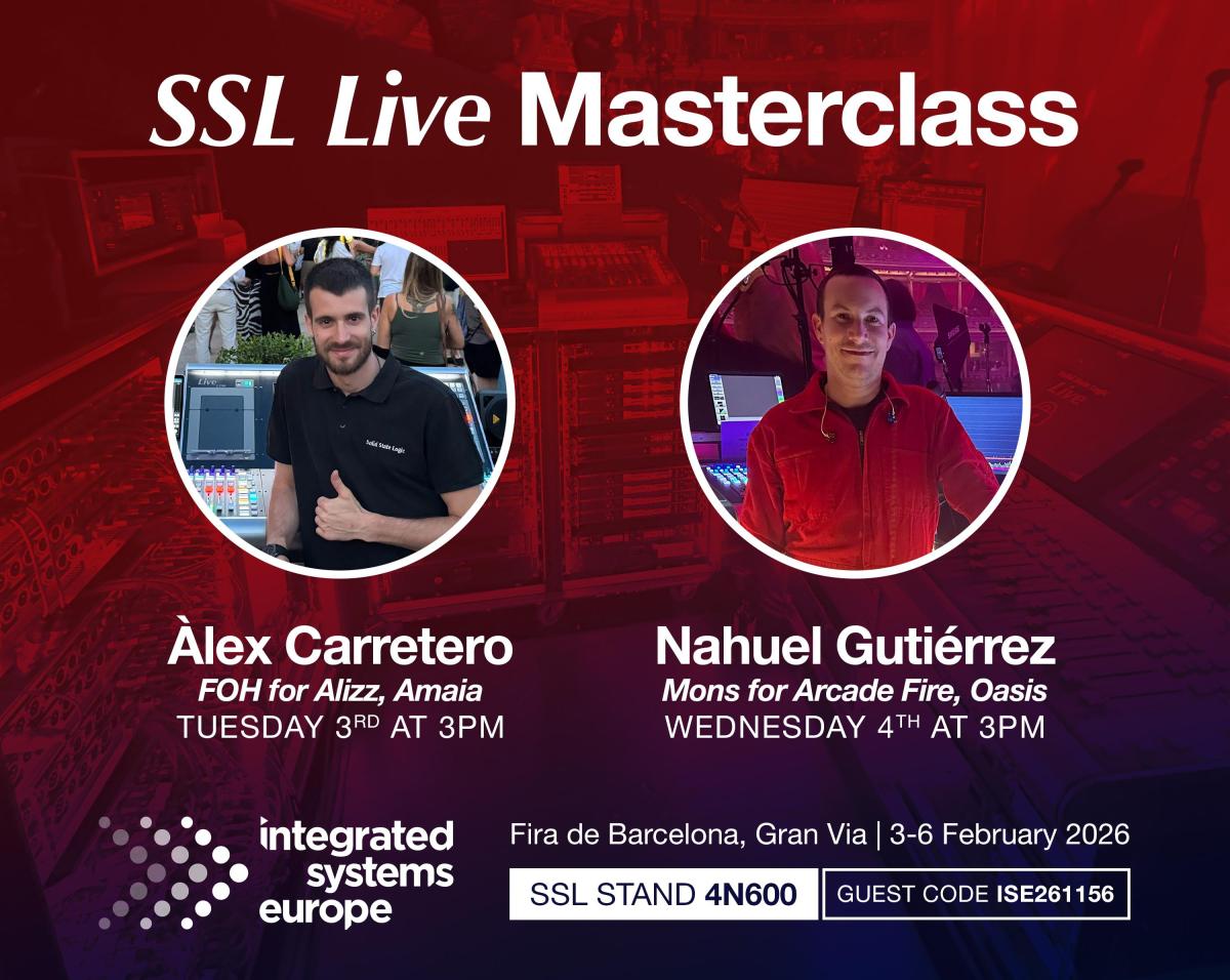 ISE 2026: Solid State Logic to Debut the New UMD192 Interface, Designed ...