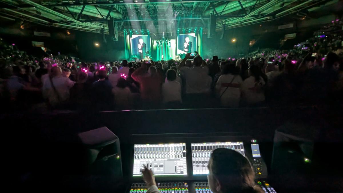 SSL System T S400 Used on Roland Kaiser Arena Tour