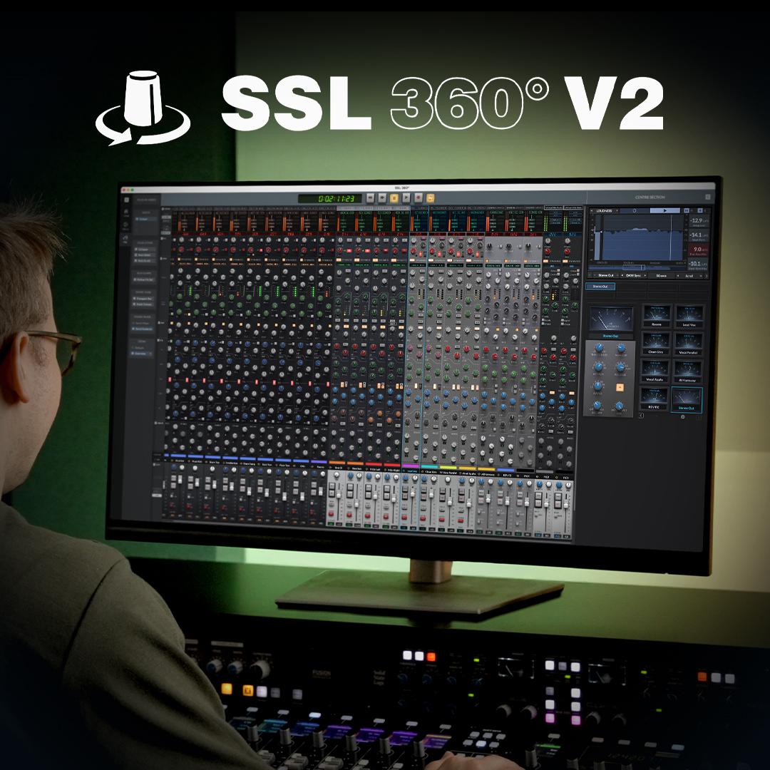 Solid State Logic Releases SSL 360° V2.0 Software, Delivering Significant Feature and Workflow ...