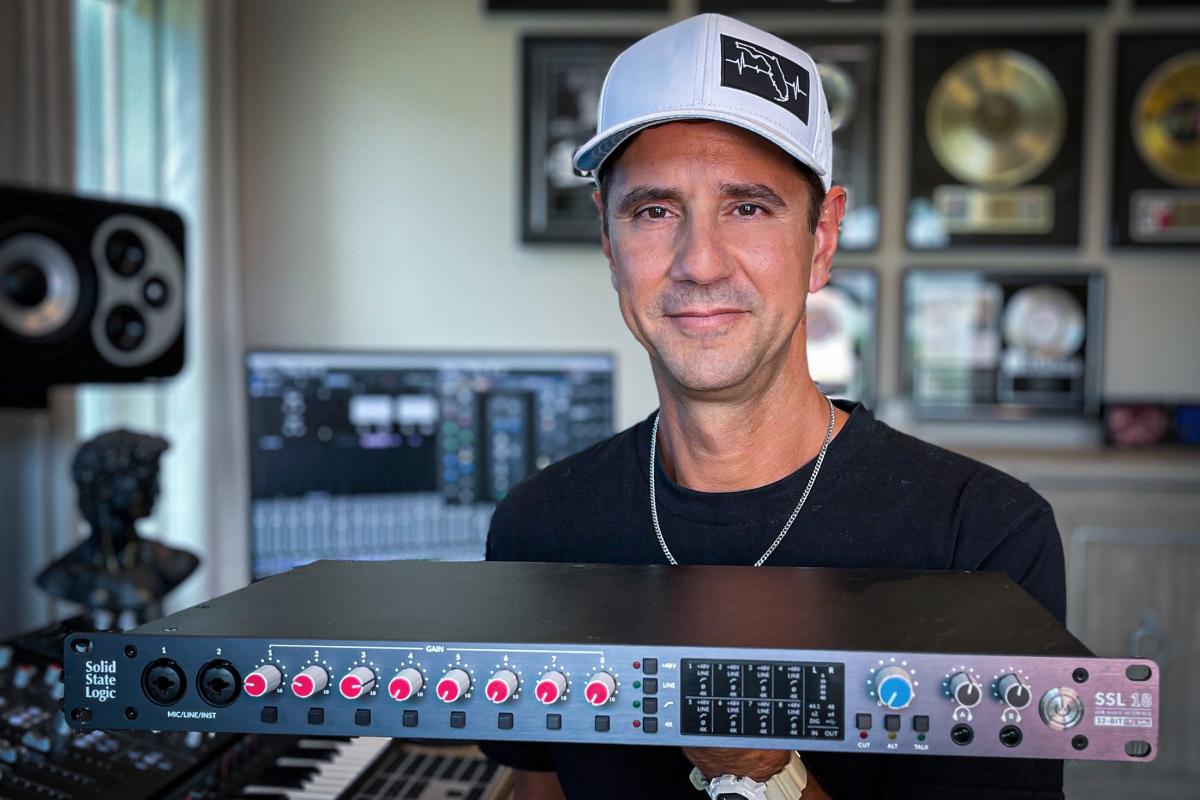 Top Producer & Artist Developer Sal Oliveri Brings SSL Performance to ...