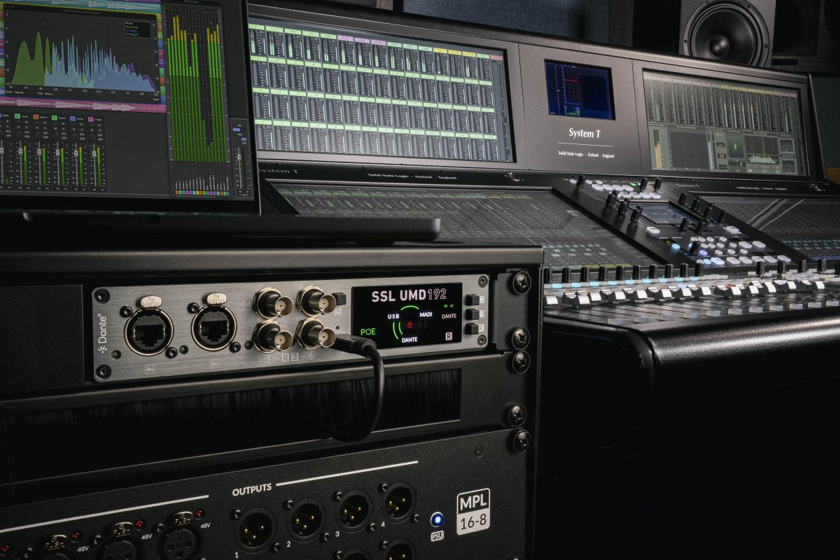 Solid State Logic Launches UMD192 - The Most Powerful MADI & Dante ...