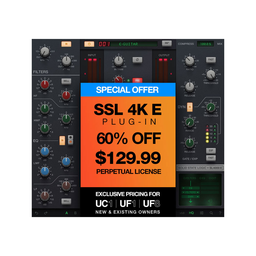 Native SSL Plugins? | UAD, Apollo, and LUNA Forums