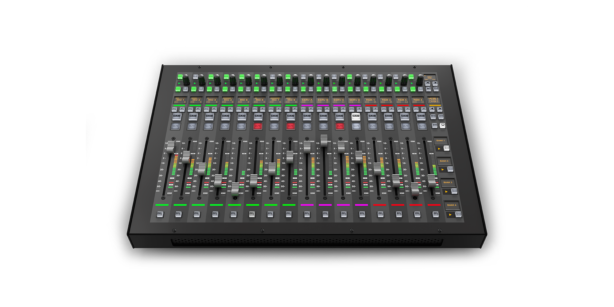 Desktop Fader Tile Plus | Solid State Logic